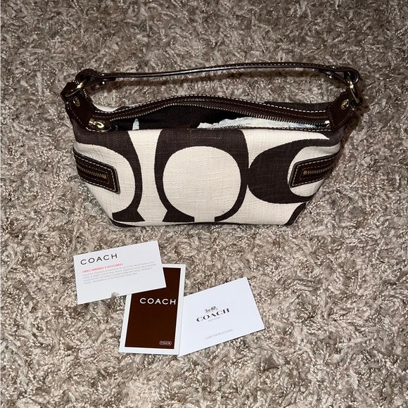 Coach | Bags | Nwot Coach Demi Signature Jacquard Mini Shoulder Bag ...